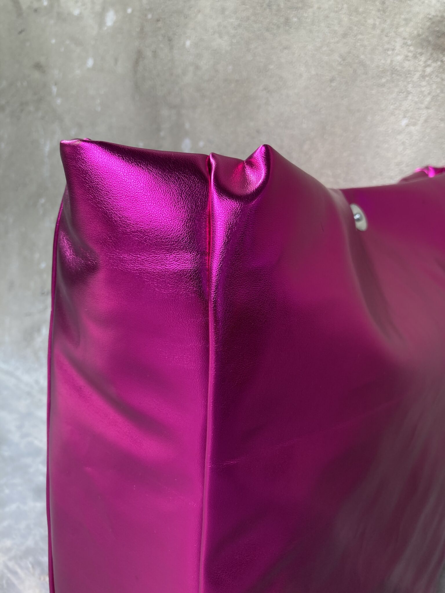 pink metallic bag - THE ROK